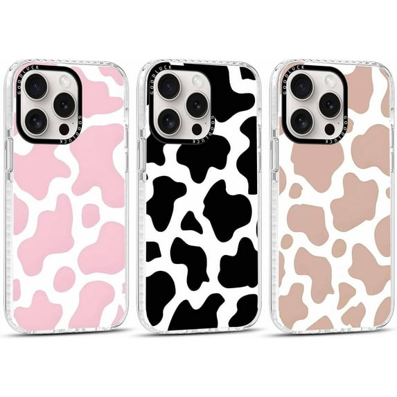 3 Pack Clear Cow Print Phone Case for iPhone 12 Pro Max 6.7", Cute ...