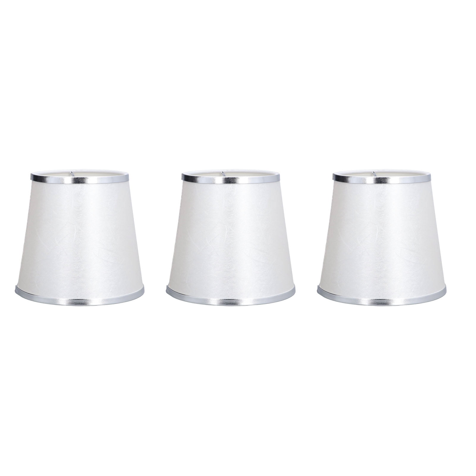 Slatcetga 3pcs Small Table Lamp Shades Clip On Chandelier Lamp Shades ...