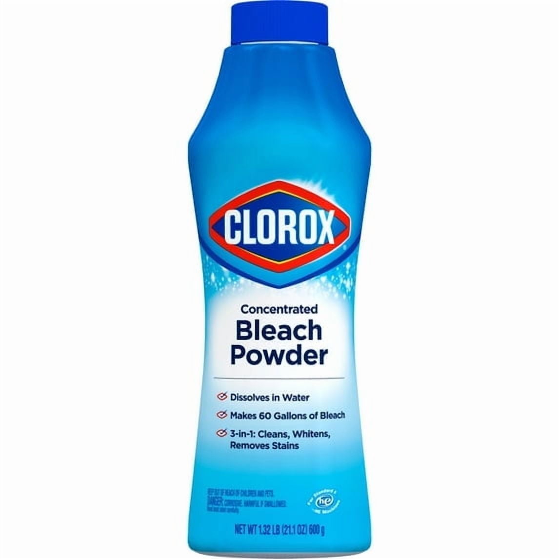 (3 Pack) Clorox Concentrated Bleach Powder, 21.1 oz - Walmart.com