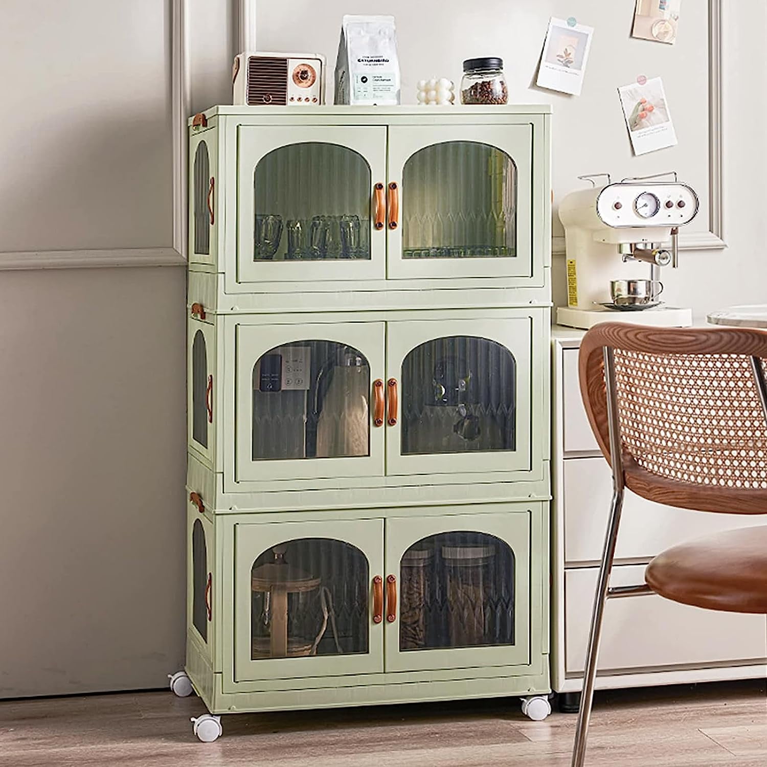 3 Pack Closet Organizers and Storage, Collapsible Storage Bins with ...