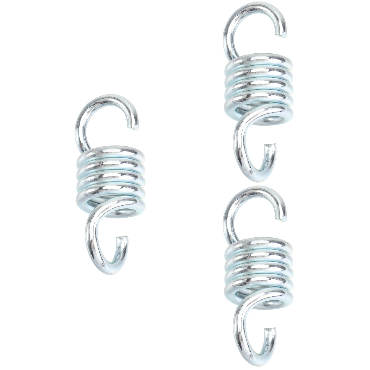 3 Pack Coat Hangers Hooks Ceiling Mount Spring Heavy Duty Swing Springs ...