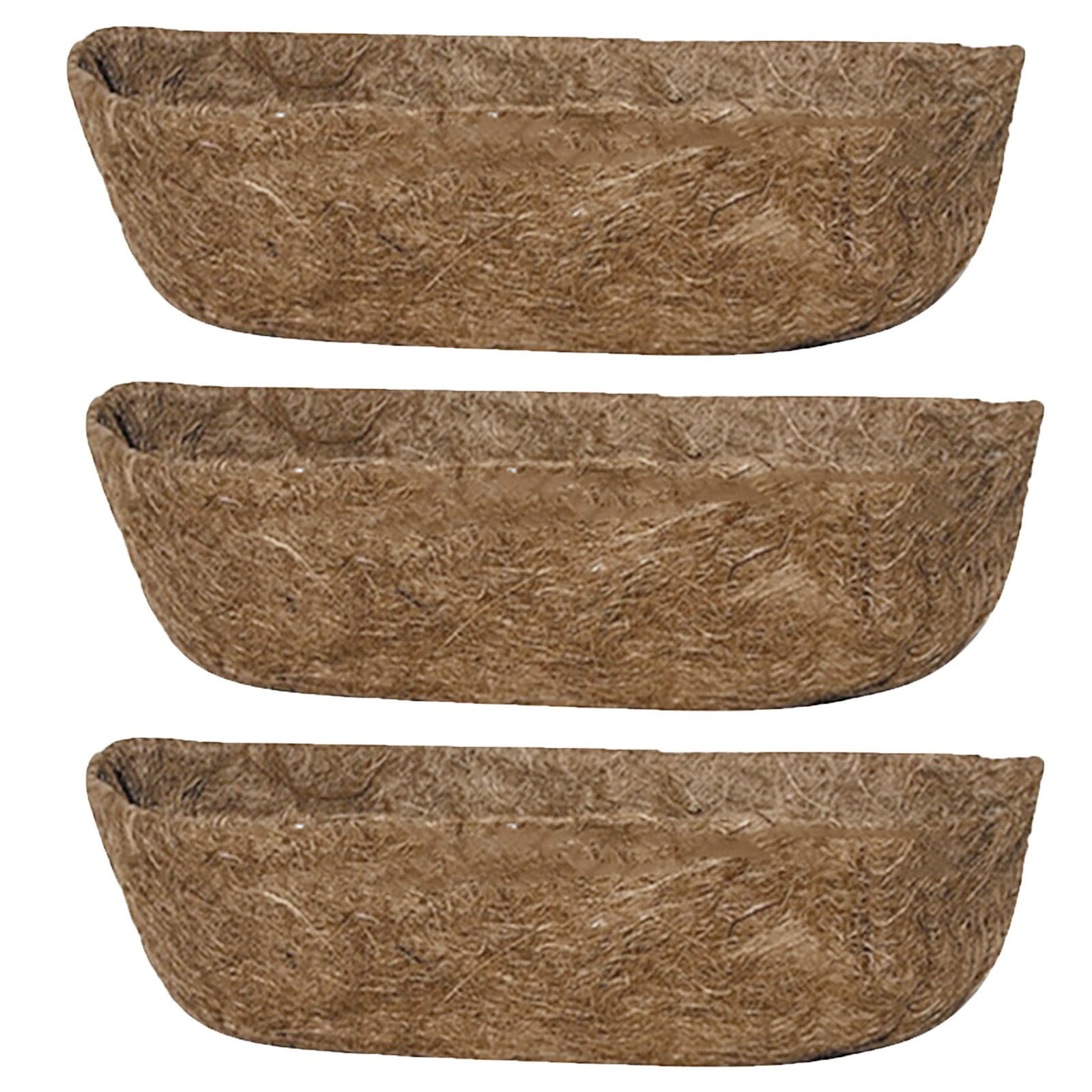 3 Pack Coconut Liners for Planters, Natural Coconut Coir Liners for ...