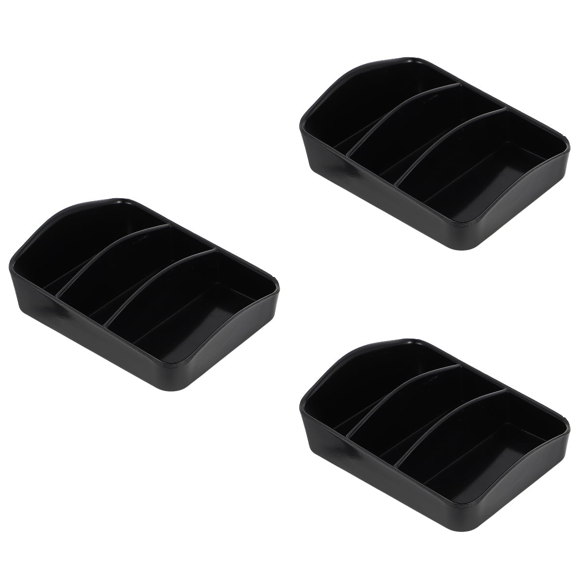 3 Pack Coffee Storage Box Tea Bags Holder Station Organizer Condiment ...