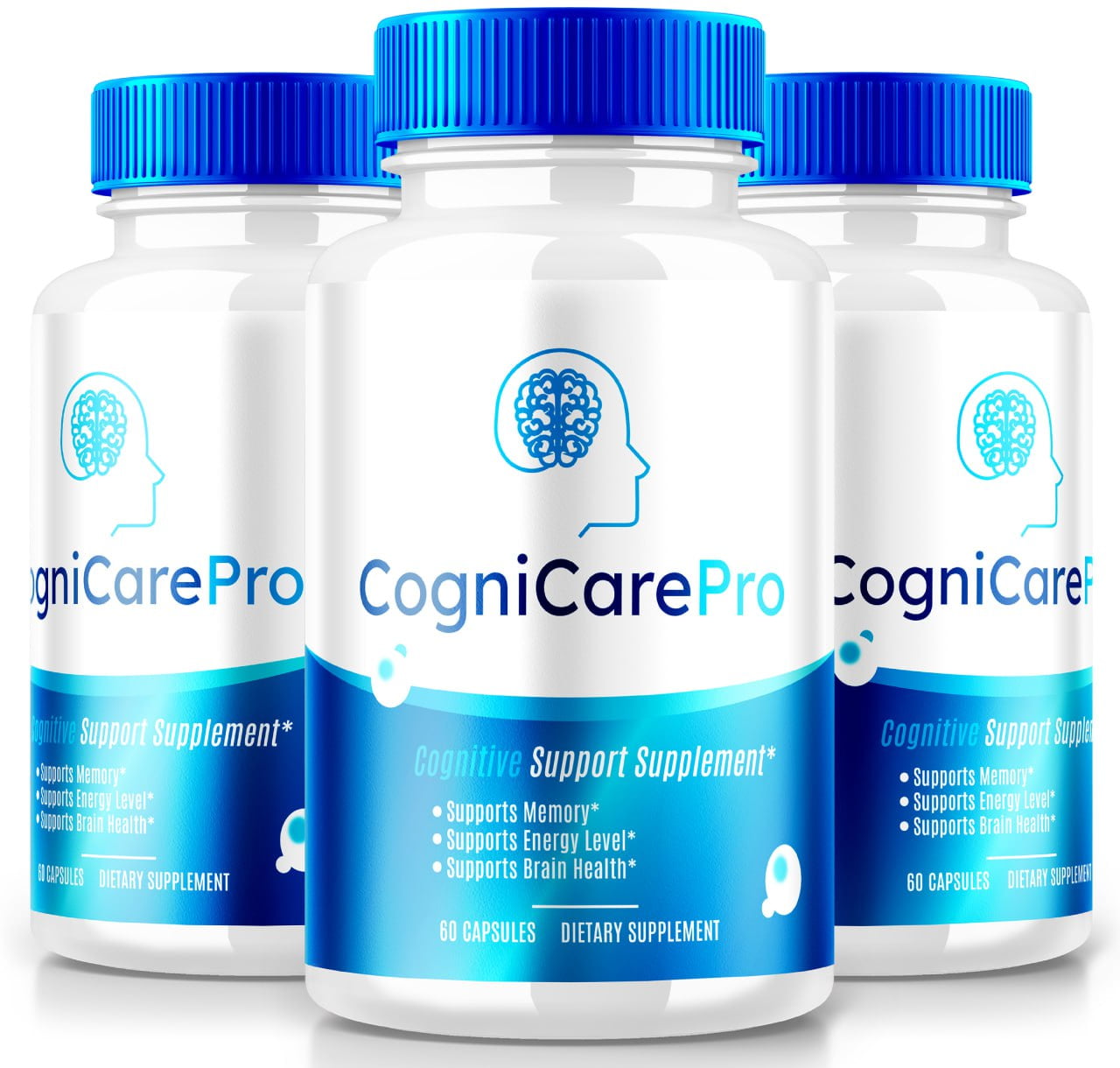 (3 Pack) CogniCare Pro Brain Formula - Cognitive Support for Focus, Clarity & Memory (180 ...