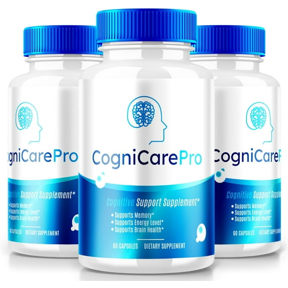 (3 Pack) CogniCare Pro Brain Formula - Cognitive Support for Focus ...