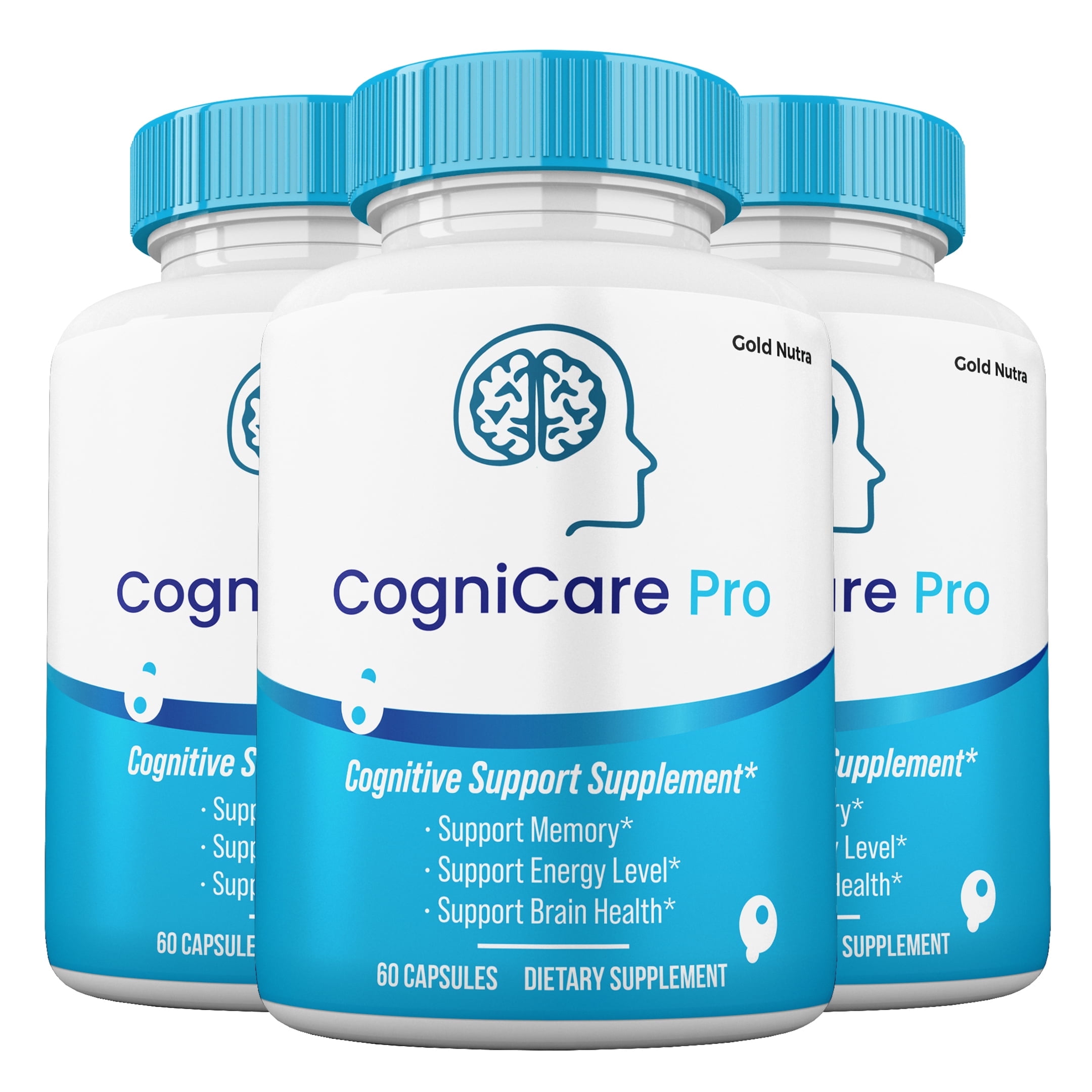 (3 Pack) Cognicare Pro Nootropic Capsules, Cognitive Performance, Cognicare Pro Pills, Brain ...