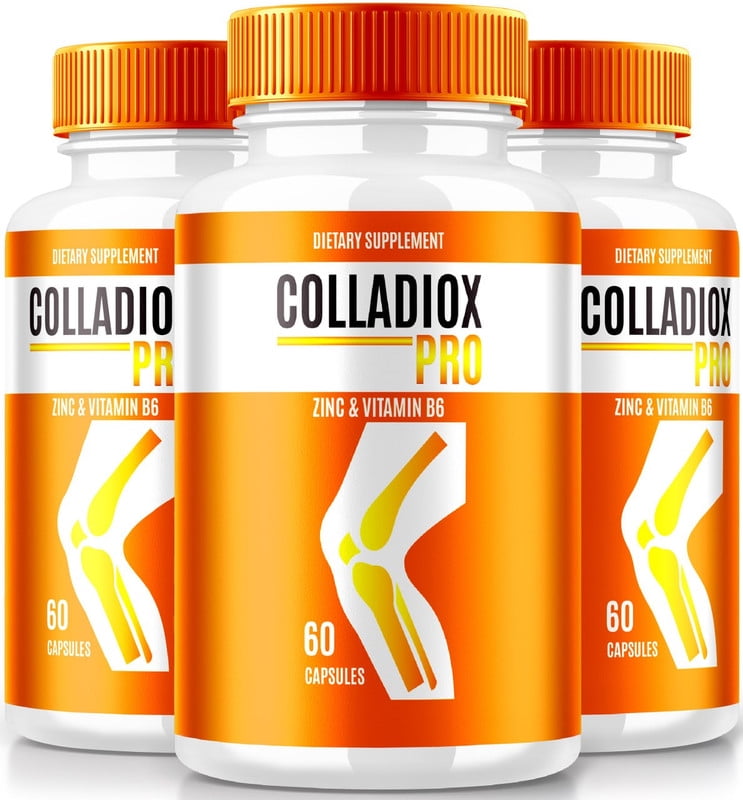 (3 Pack) Colladiox Pro Capsules - Official Formula For Healthy Bones ...