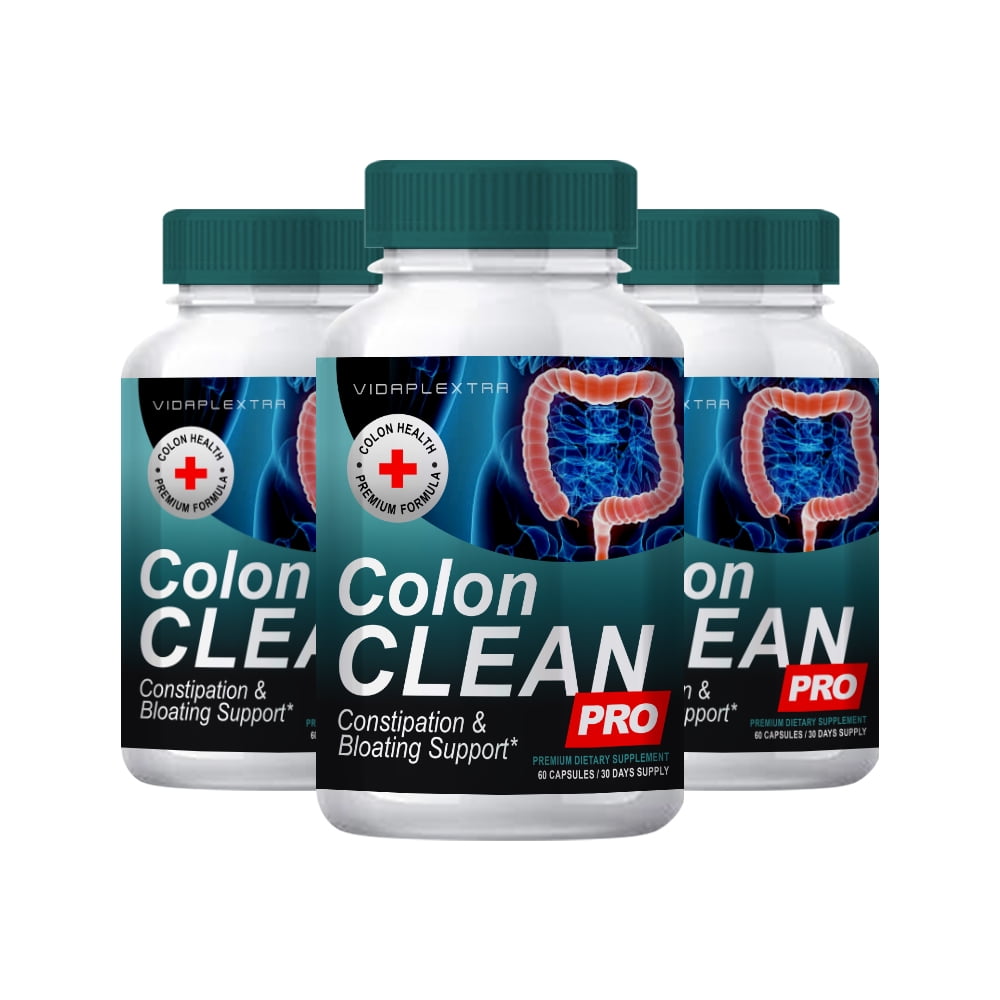 (3 Pack) Colon Clean Pro - Colon Clean Pro Capsules - Walmart.com