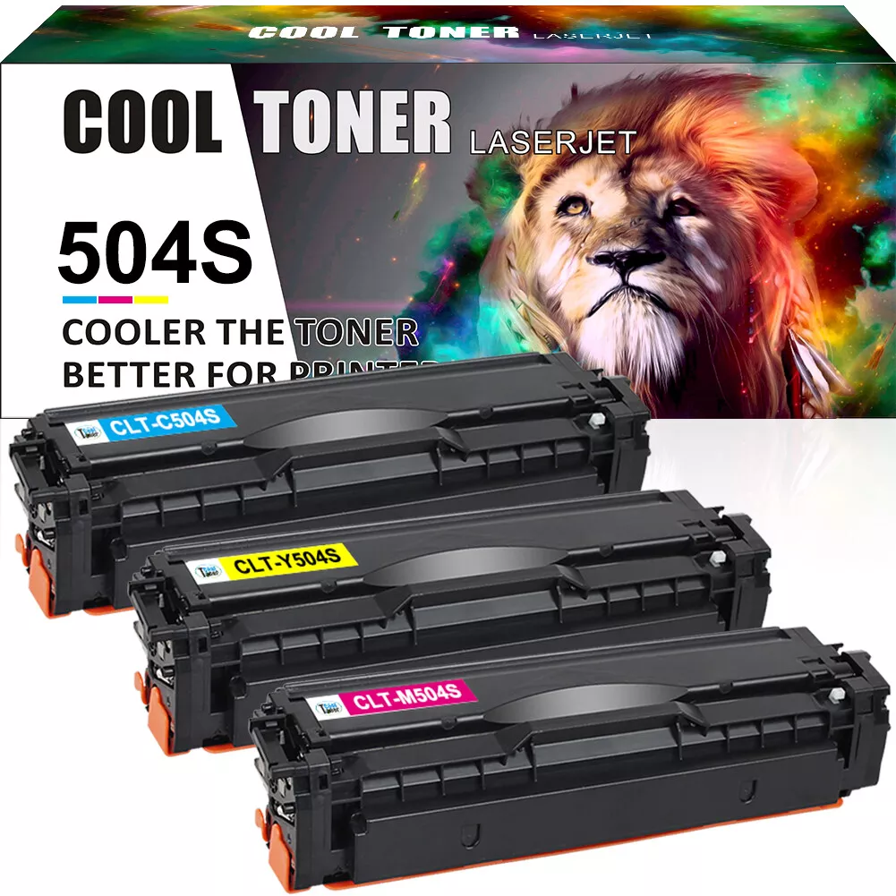 3 Pack Color CLT-K504S 504S Toner Cartridge For C1810w C1860fw CLP-415nw - Walmart.com