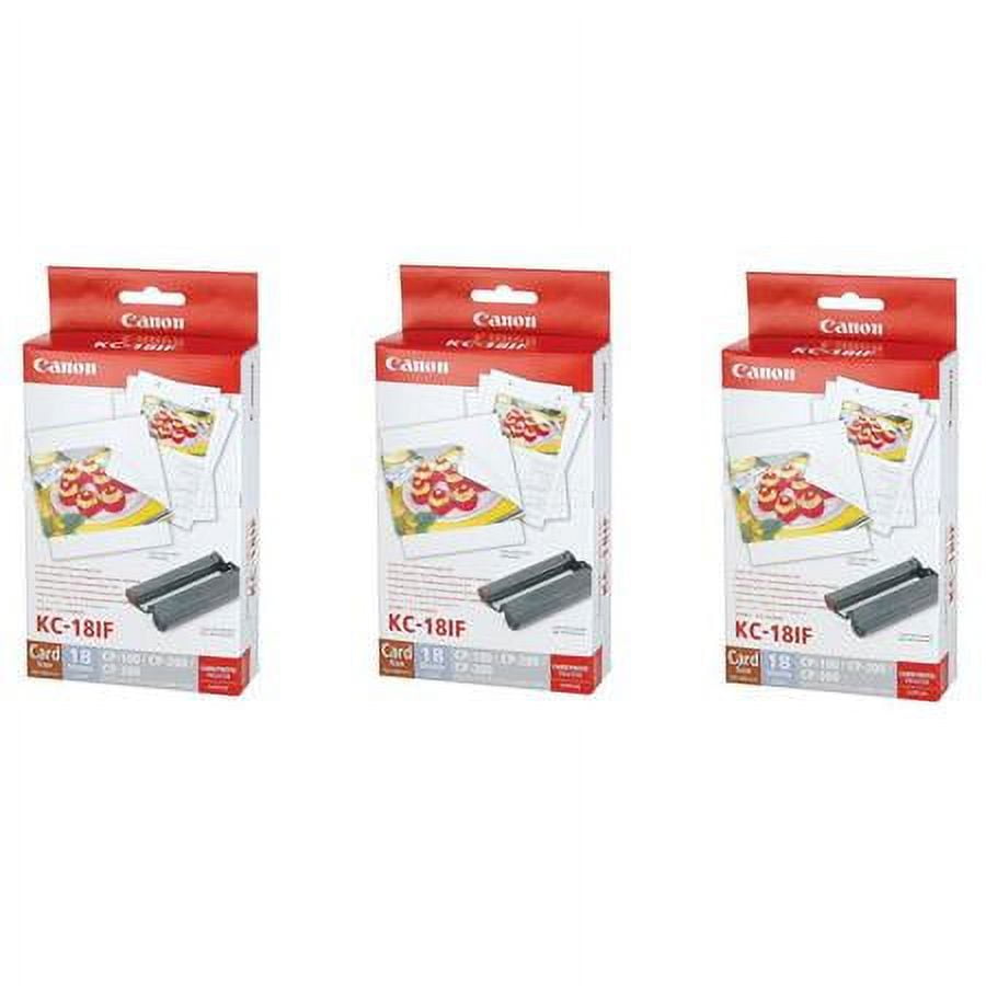 3 Pack Color Ink/Label Set KC-18IF Full Sized Label Set for CP Printers ...