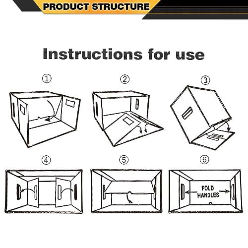3 Pack Comic Book Storage Comic Book Box Holds 150-175 Comics ...