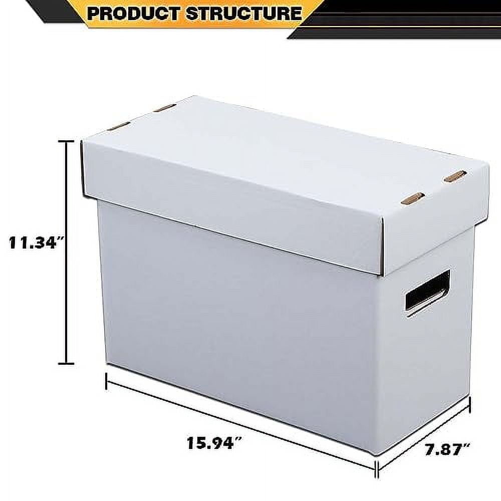 3 Pack Comic Book Storage Comic Book Box Holds 150-175 Comics ...