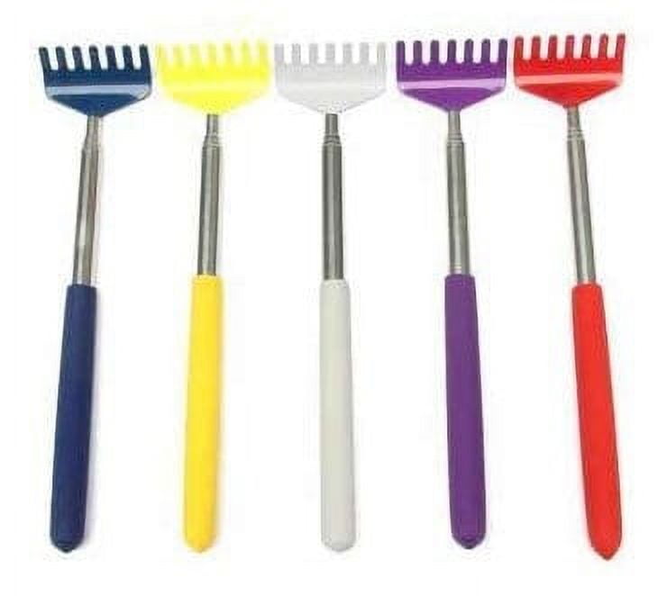 3 Pack Compact Extendable Telescopic Back Scratcher with Soft Sure Grip ...