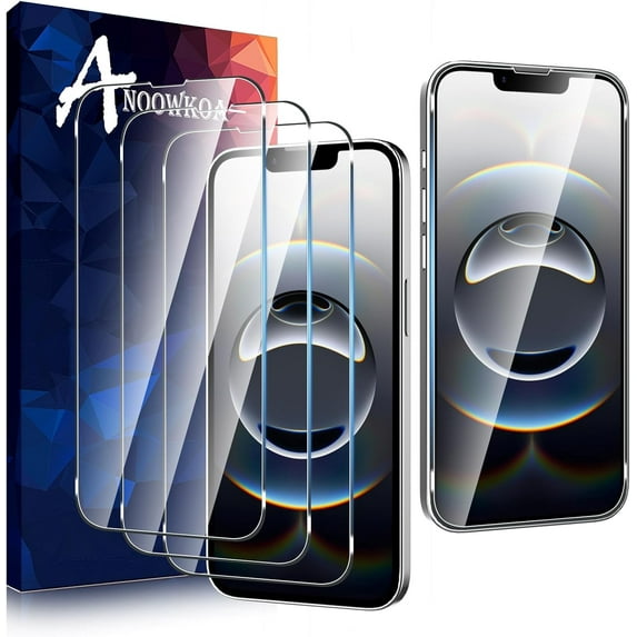 3 Pack Compatible with iPhone 16e 2025/iPhone 14/iPhone 13/iPhone 13 Pro [6.1 Inch] Screen ...