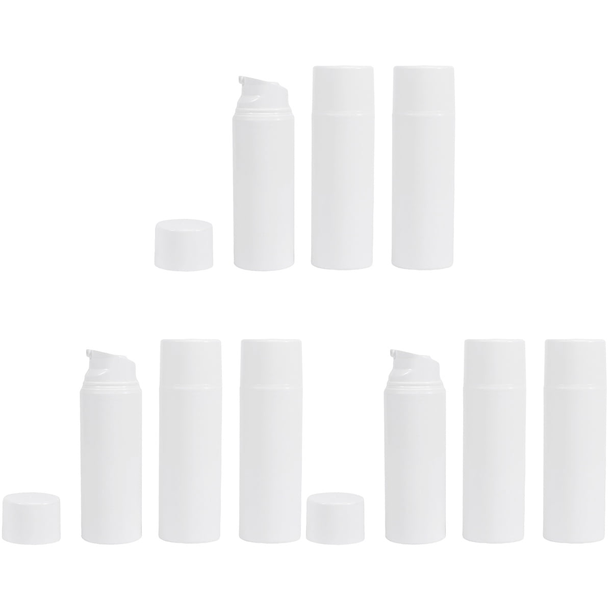 3 Pack Condiment Squeeze Body Lotion Bottle Dispenser Container ...