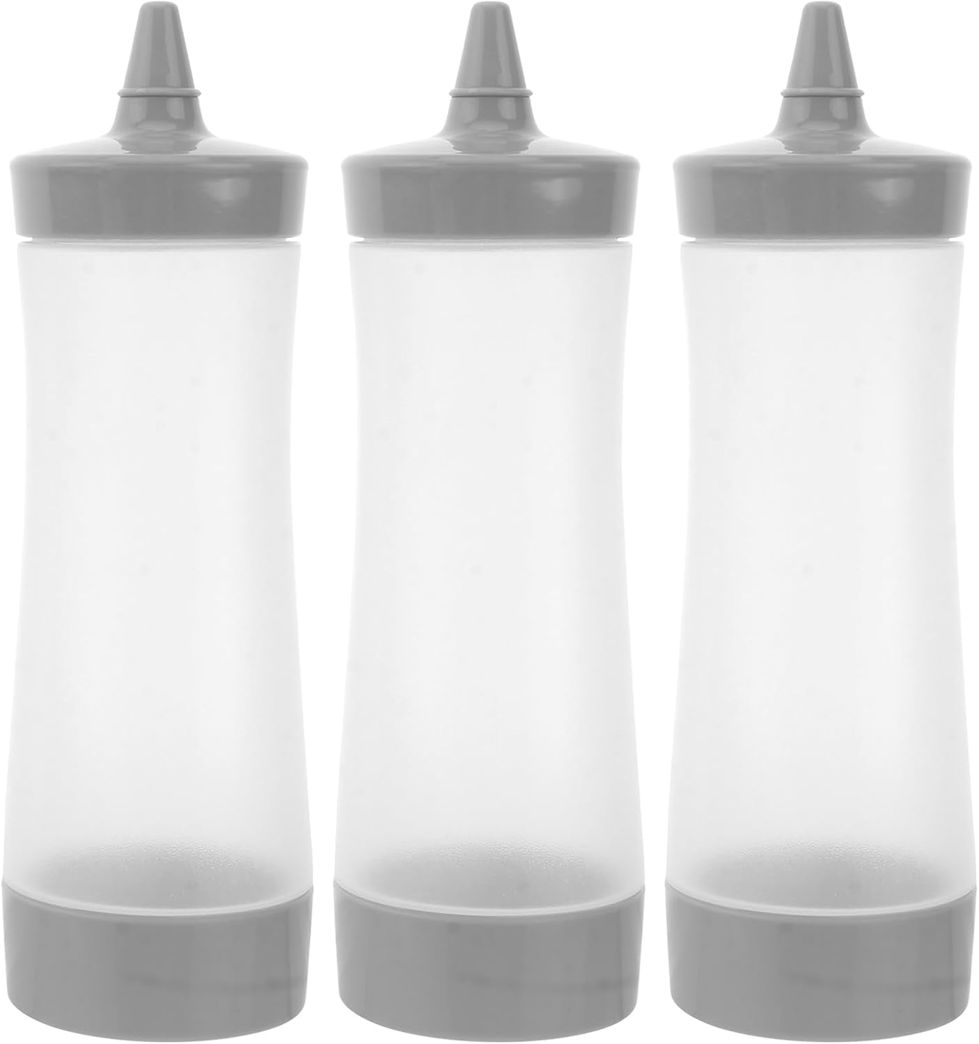 3 Pack Condiment Squeeze Bottle, 12oz (350ml) Plastic Squeeze Bottles ...