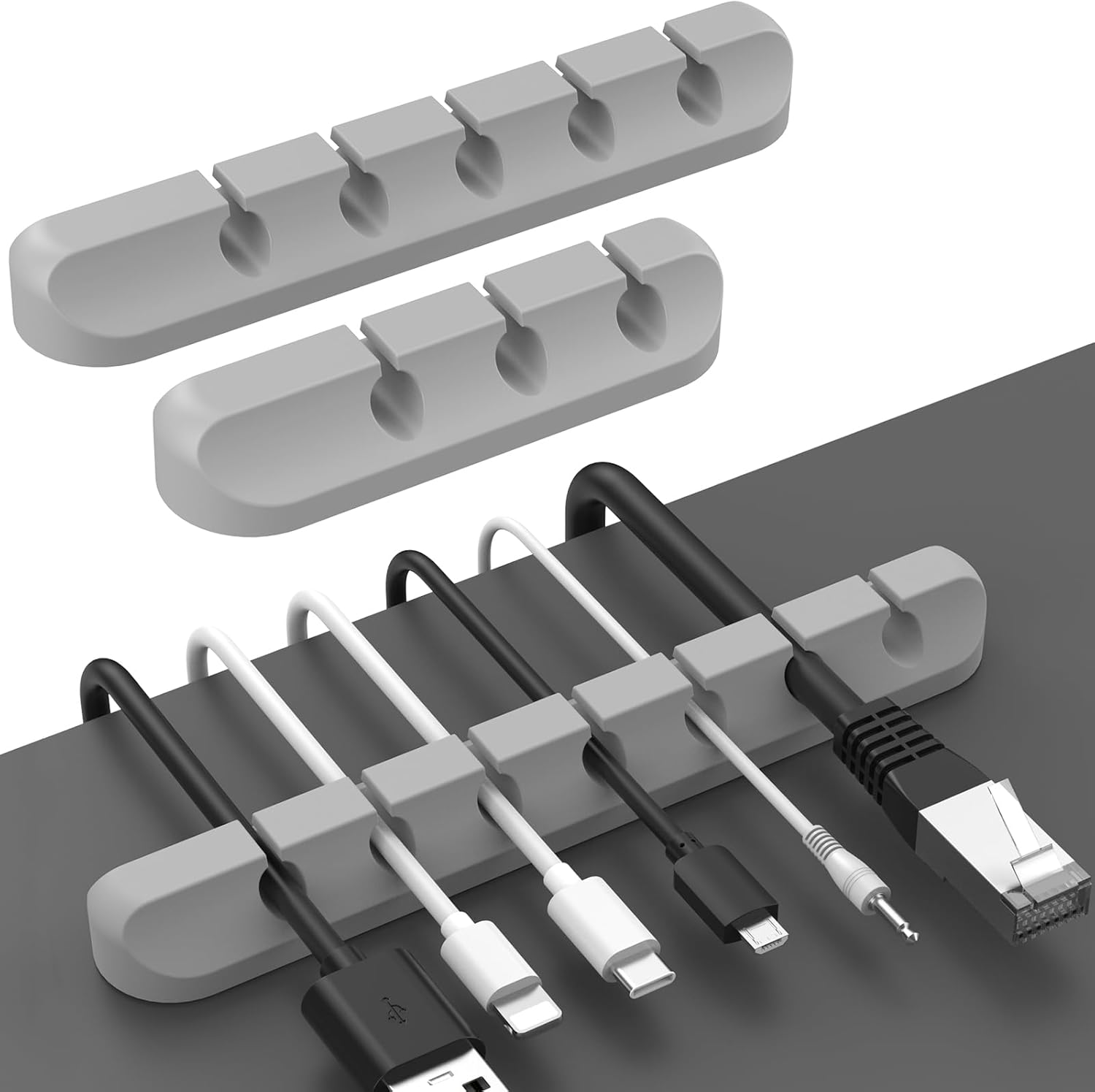 3 Pack Cord Holders Cable Organizer Self Adhesive Cord Keeper for ...