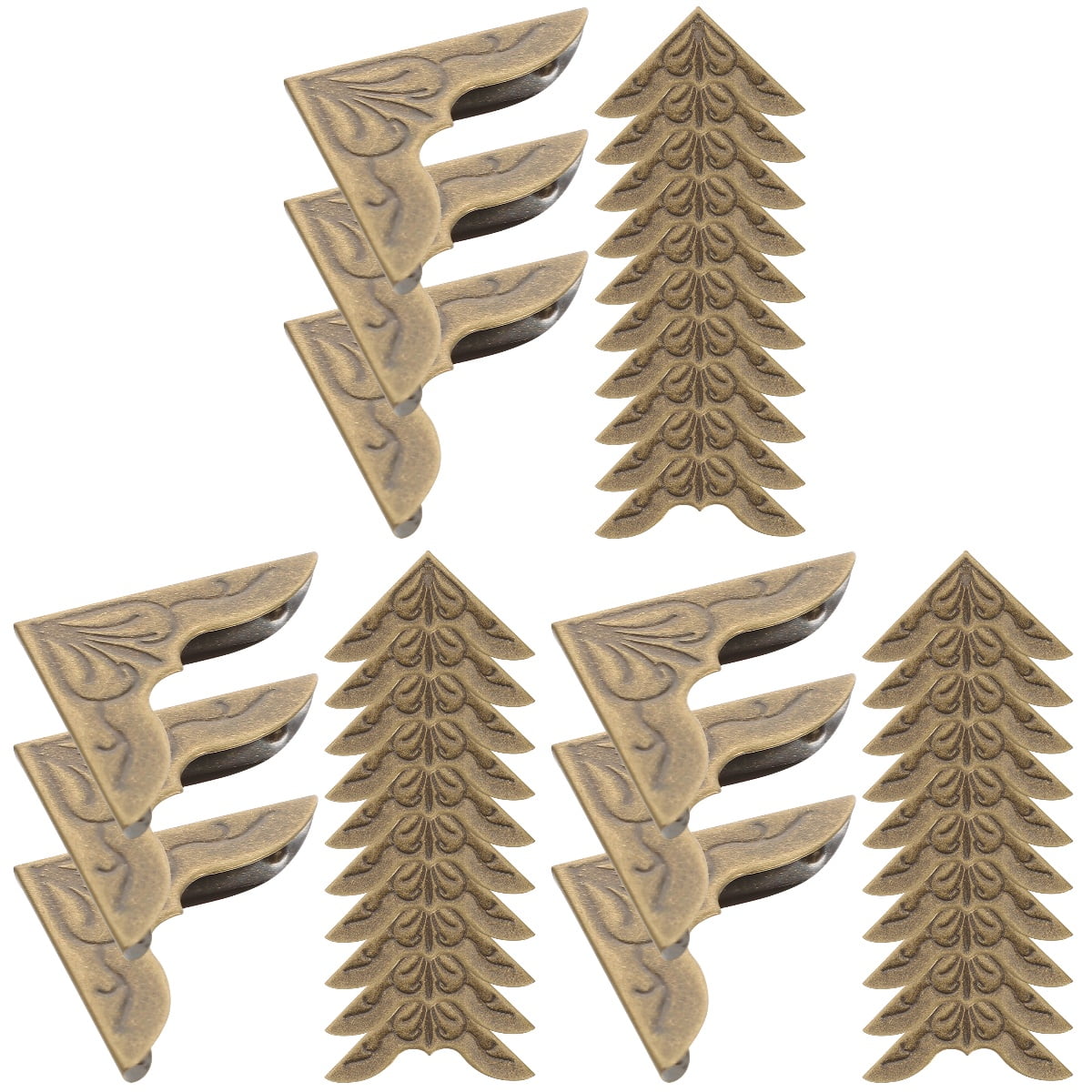 Set of 3 Corner Stickers for Bookmarks, Notebook Protection, and ...