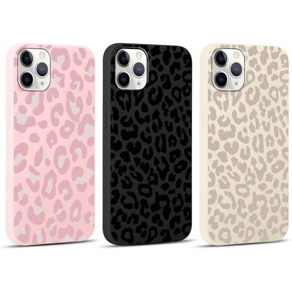 3 Pack Cute Cheetah Print for iPhone 11 Pro 5.8" Phone Case, Leopard ...