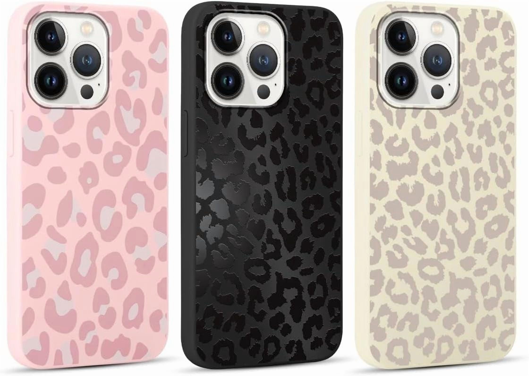 3 Pack Cute Cheetah Print for iPhone 13 Pro 6.1" Phone Case, Leopard ...
