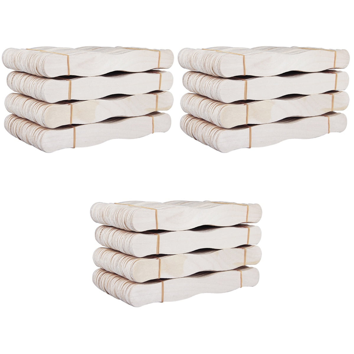 3 Pack DIY Wooden Stick Padded Pop Popsicle Paint Stir Sticks - Walmart.com