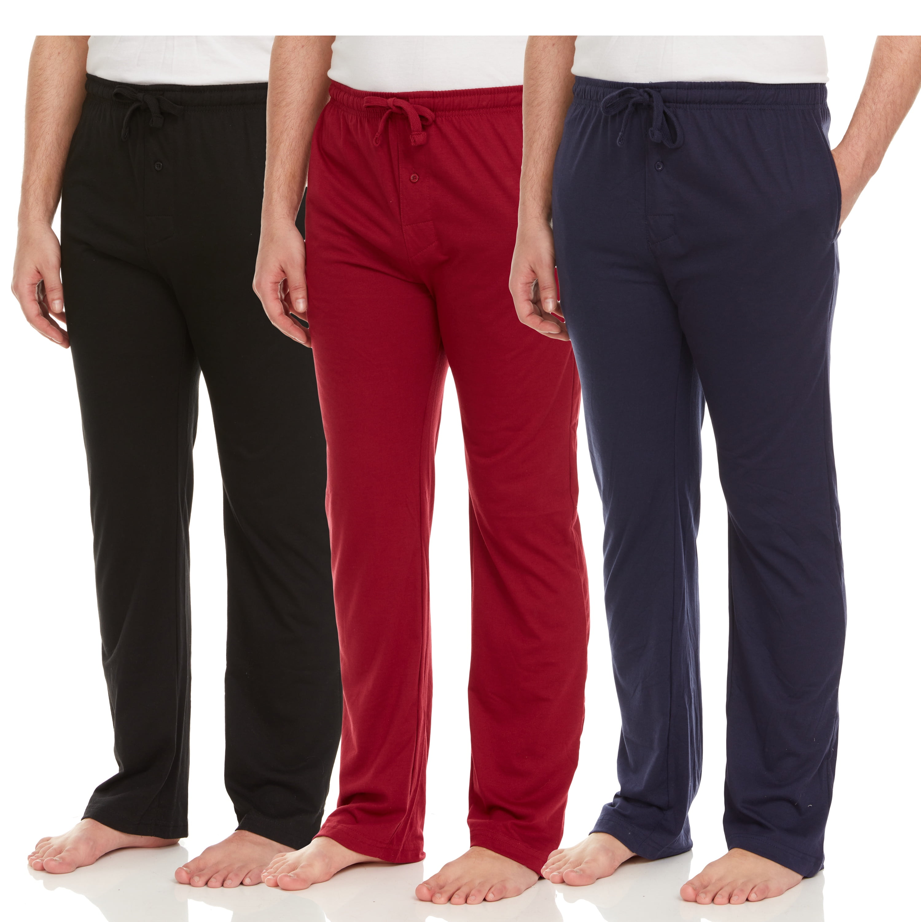 3 Pack: Daresay Comfy Men's Lounge Pants - Pajamas pants for men With ...