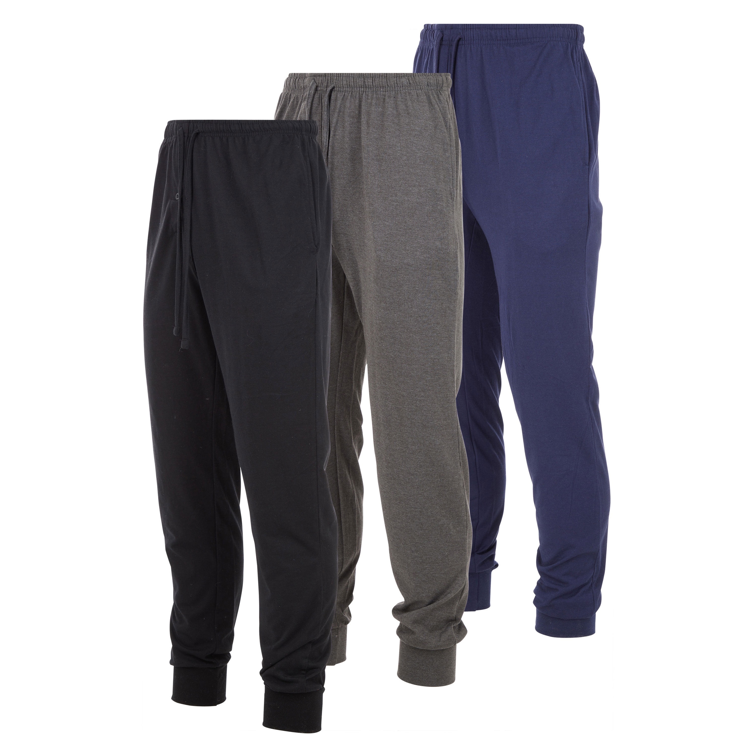 3 Pack: Daresay Comfy Men's Lounge Pants - Pajamas pants for men With ...