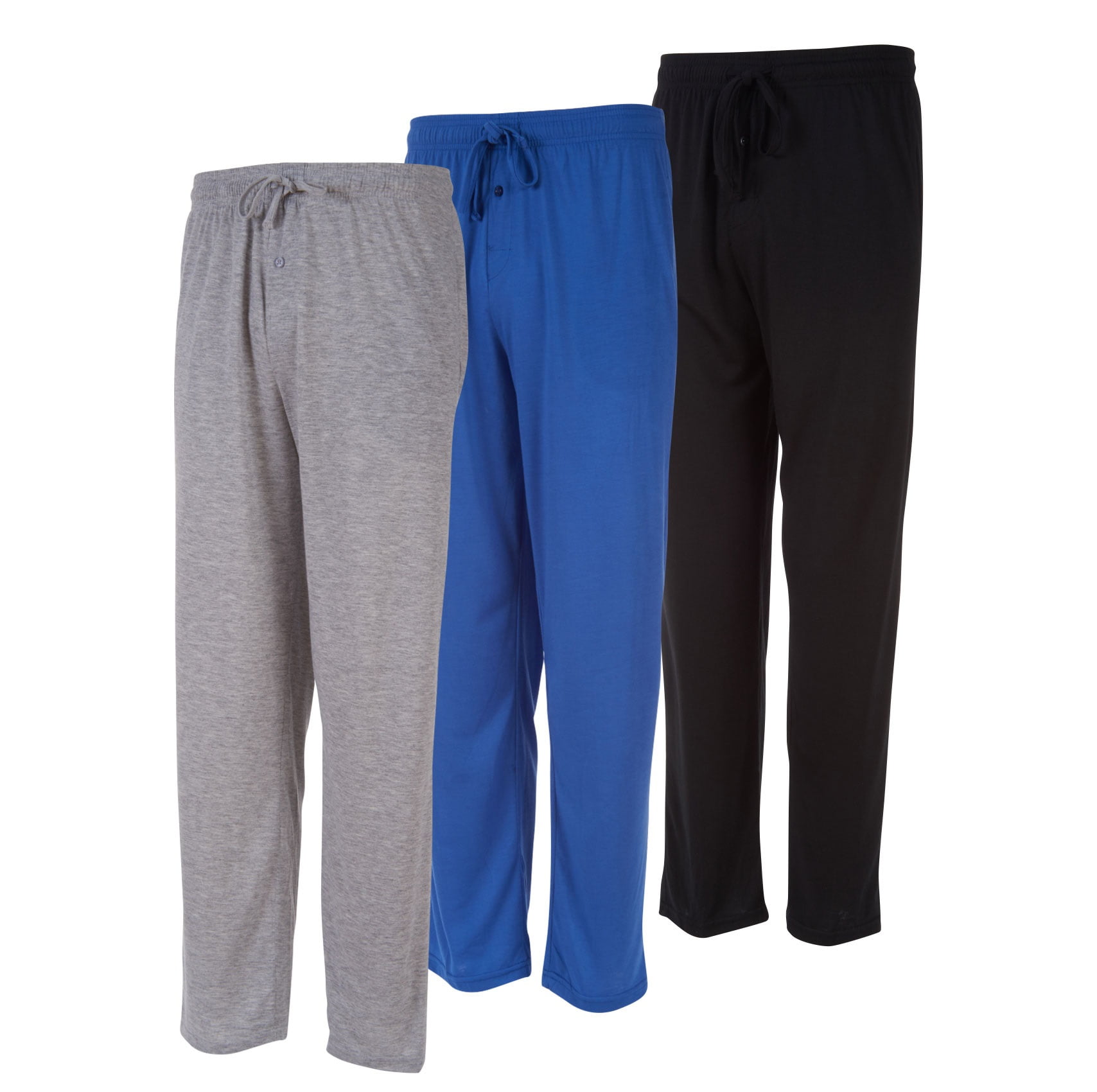 3 Pack: Daresay Comfy Men's Lounge Pants - Pajamas pants for men, 100% ...