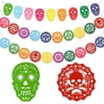 3 Pack Fiesta Banner Colorful Felt Papel Picado Banner for Party Cinco ...