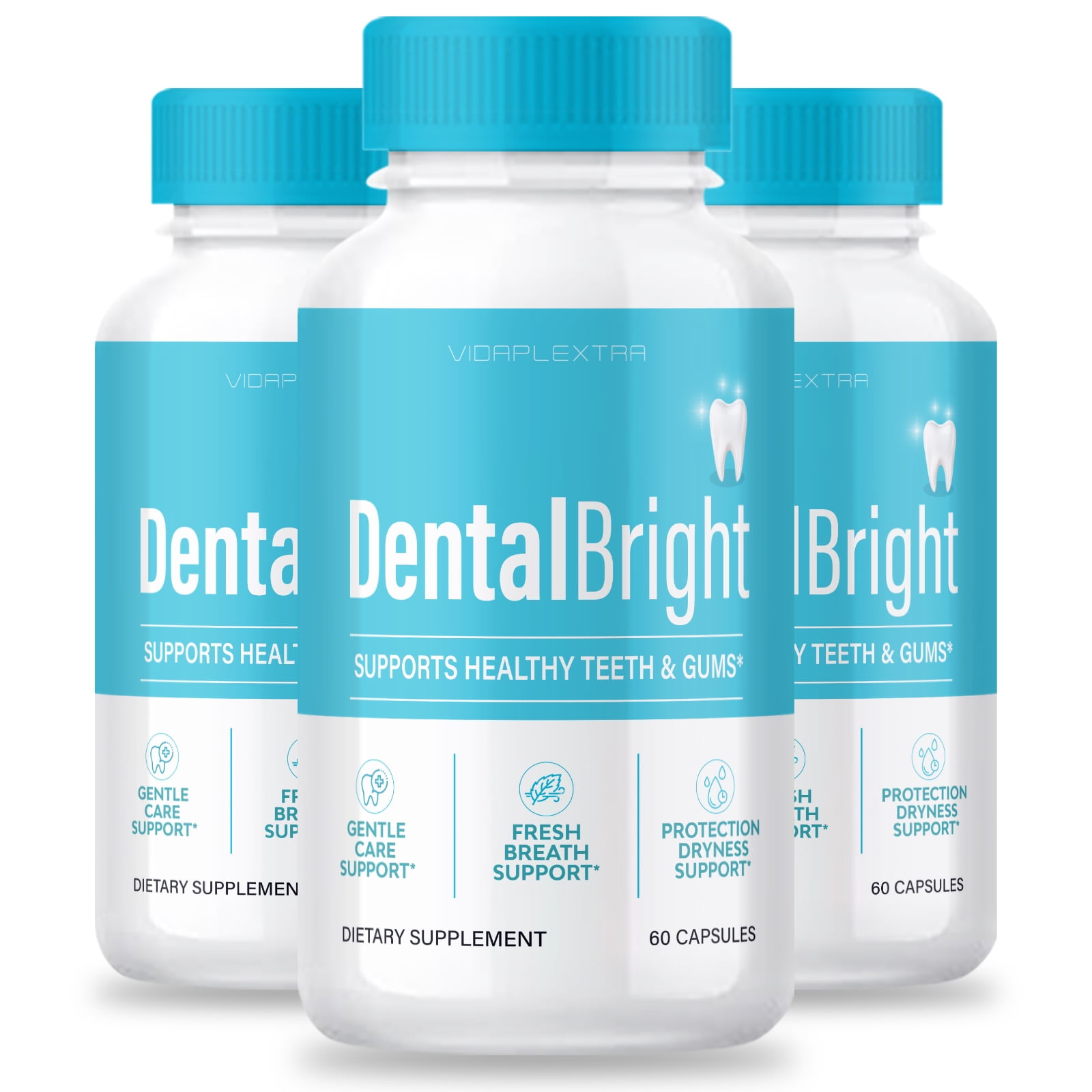 (3 Pack) Dental Bright Capsules - Dental Bright Teeth Capsules ...