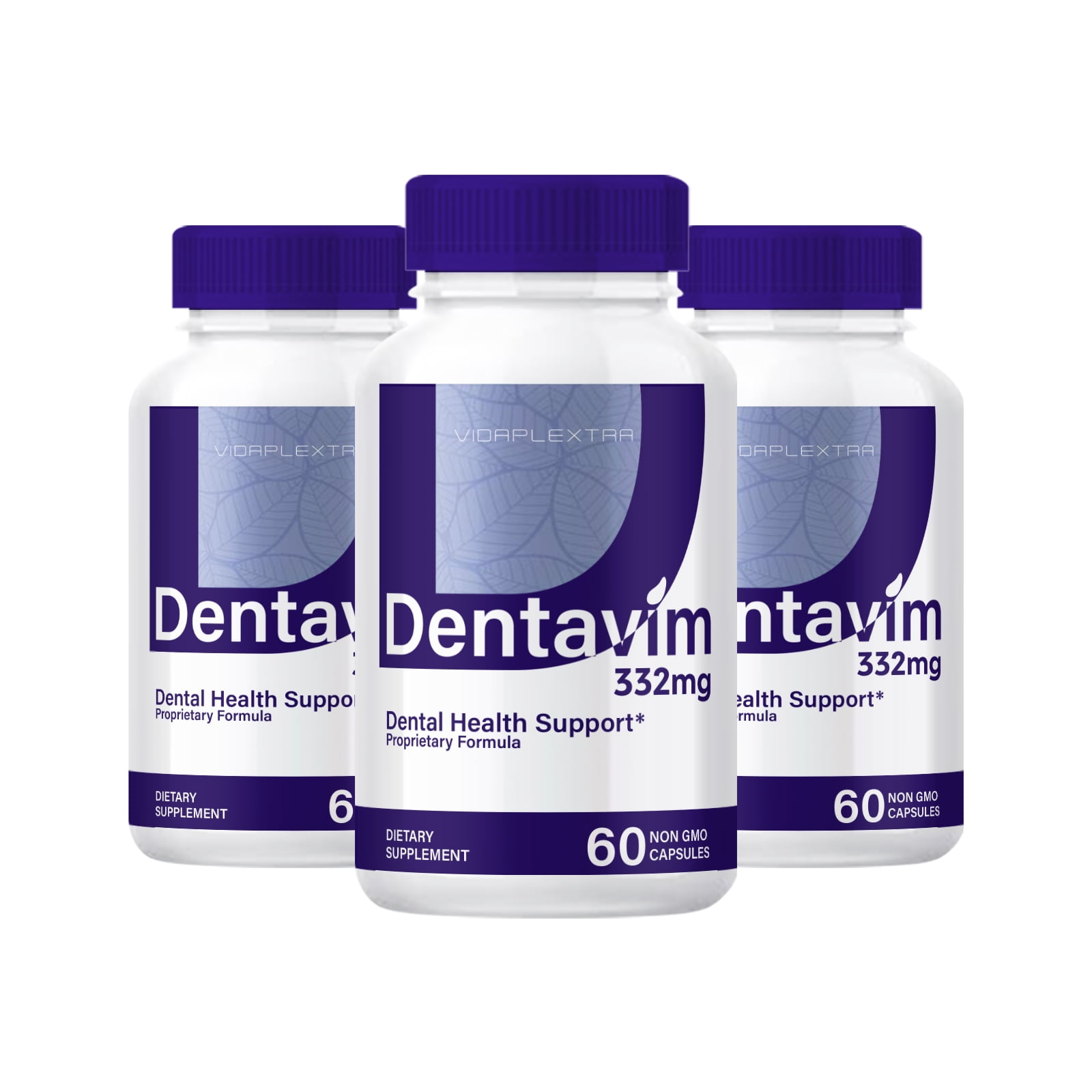 (3 Pack) Dentavim Capsules - Dentavim Formula Capsules - Walmart.com