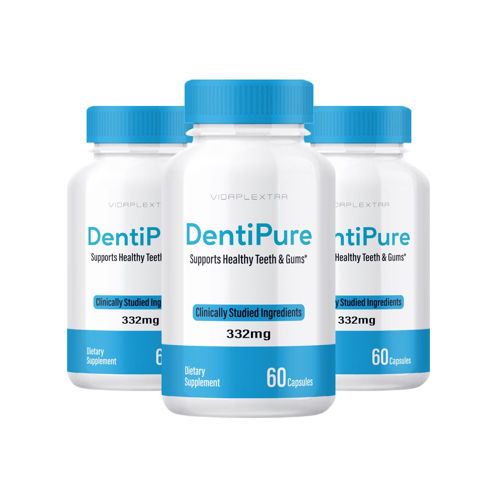 (3 Pack) Denti Pure - DentiPure Teeth Capsules - Walmart.com