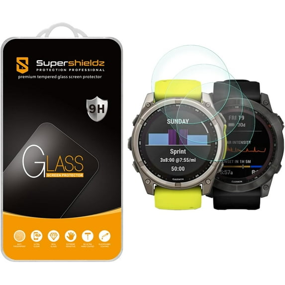 3 Pack Designed for Garmin Fenix 8/8 Pro (Solar/Amoled) 51mm / Garmin ...