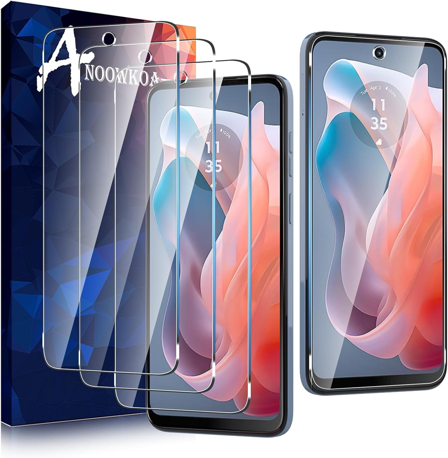 [3 Pack] Designed for Motorola Moto G play (2024) Screen Protector ...