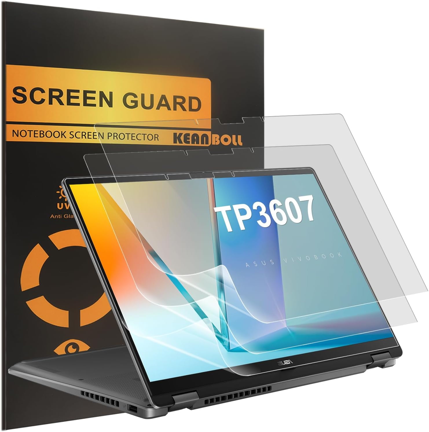 (3-Pack Designed for ASUS Vivobook 16 Flip (TP3607) 2-in-1 Touchscreen ...