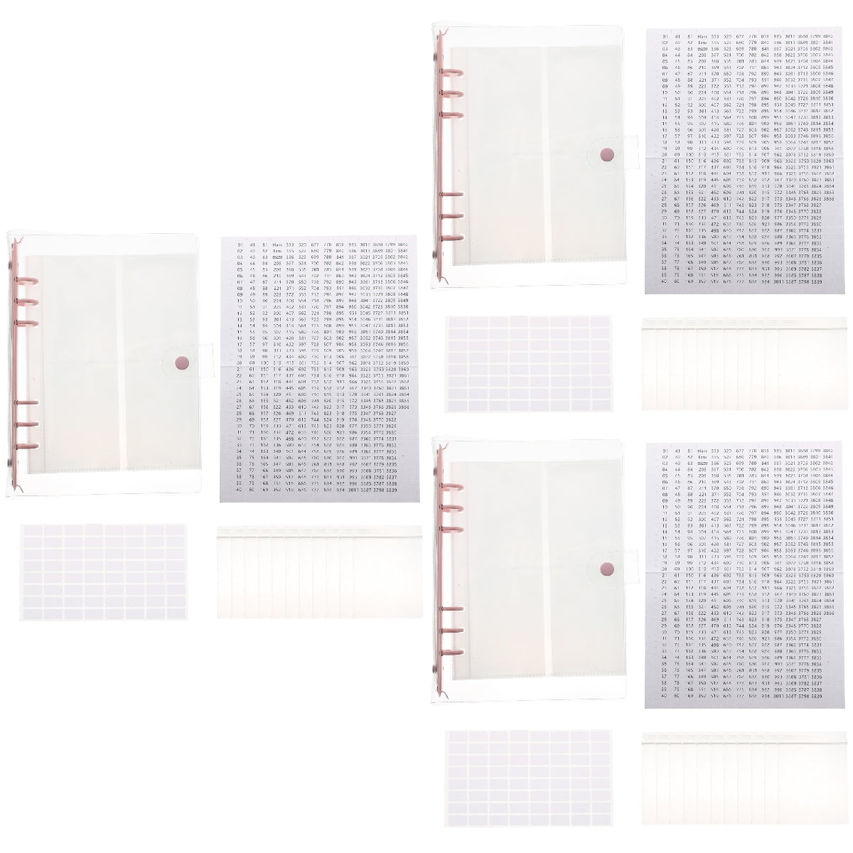 3 Pack Diamond Mini Binder Painting Storage Book Painted Diamonds ...