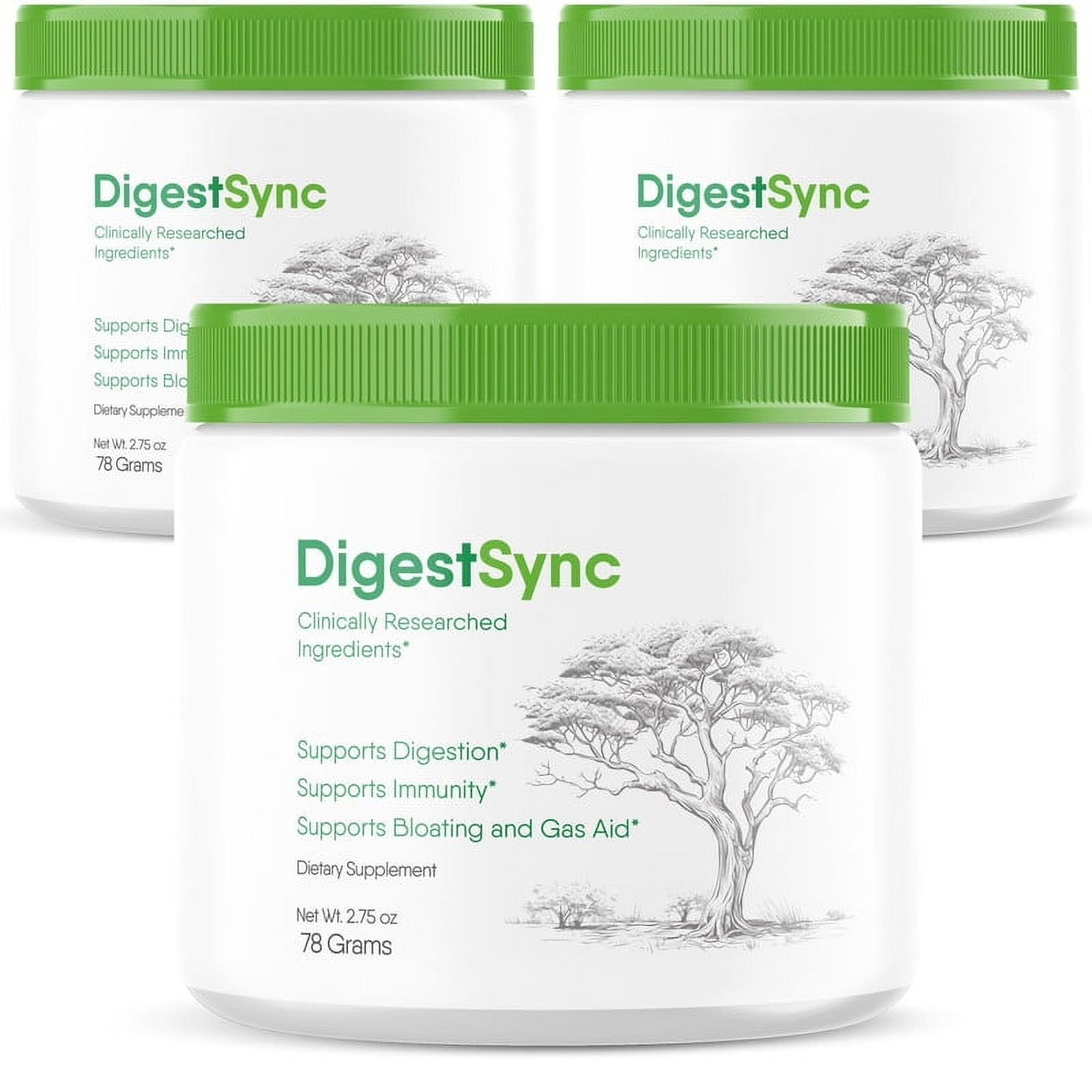 (3 Pack) Digest Sync, Official DigestSync Natural Gut Breakthrough ...