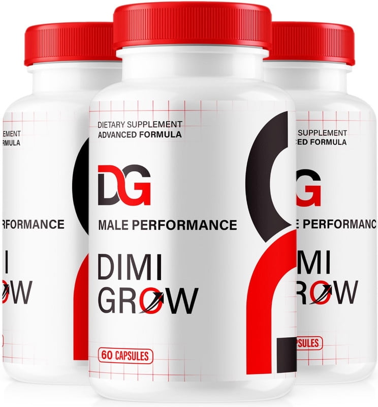 (3 Pack) Dimi Grow Pills – Official DimiGrow All-Natural Pills for ...