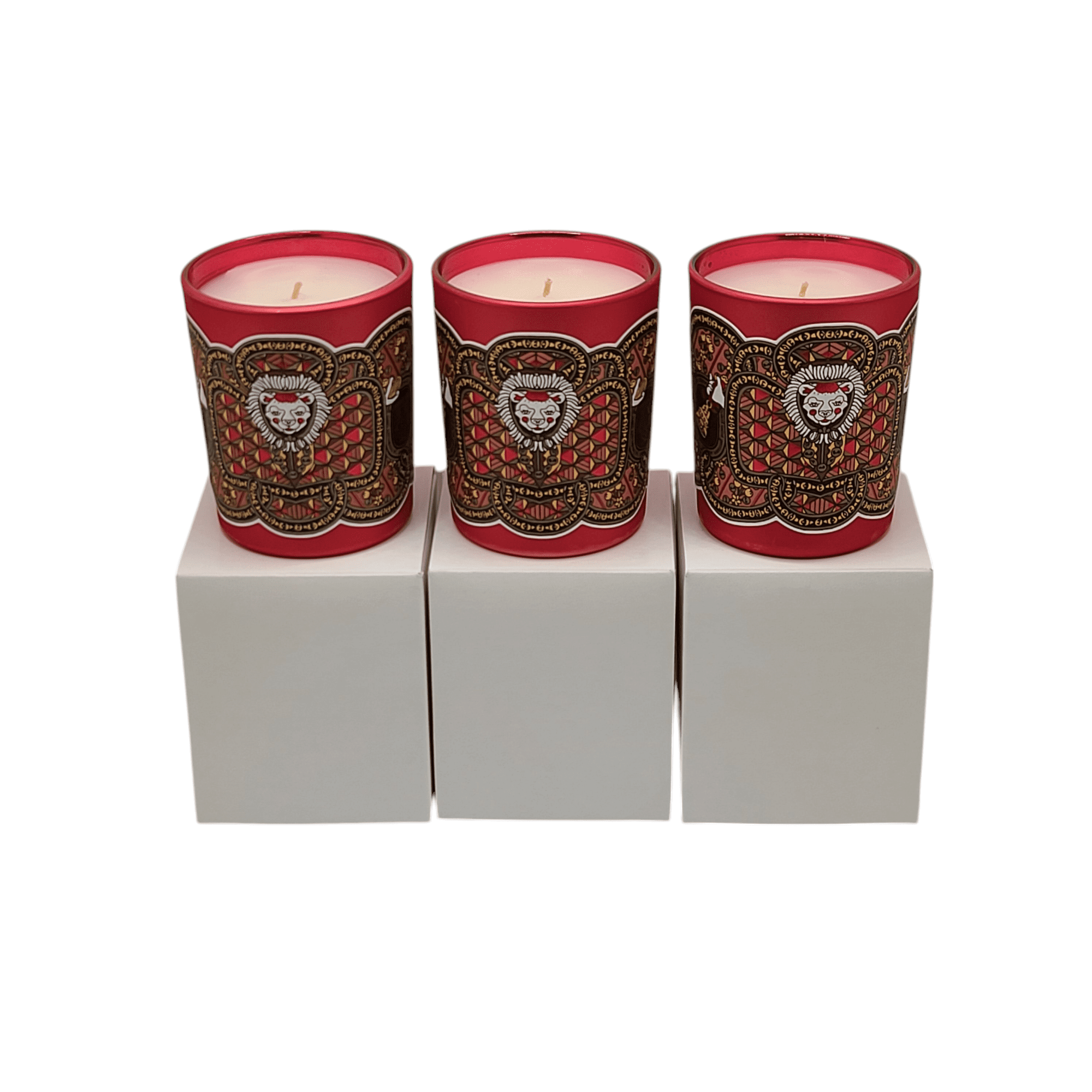 3 Pack Diptyque Amande Exquise Candle 70g/2.4oz *New in Plain White Box ...