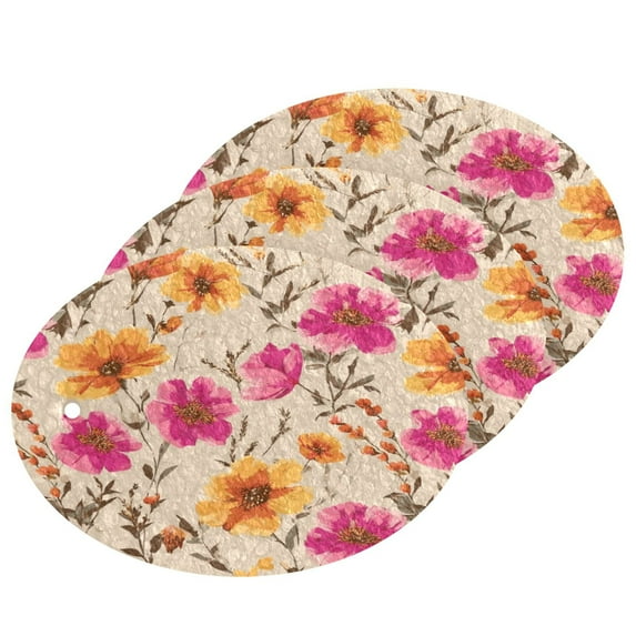 3 Pack Dish Sponges Bulk Natural Sponges Household Cleaning Sponge Non ...