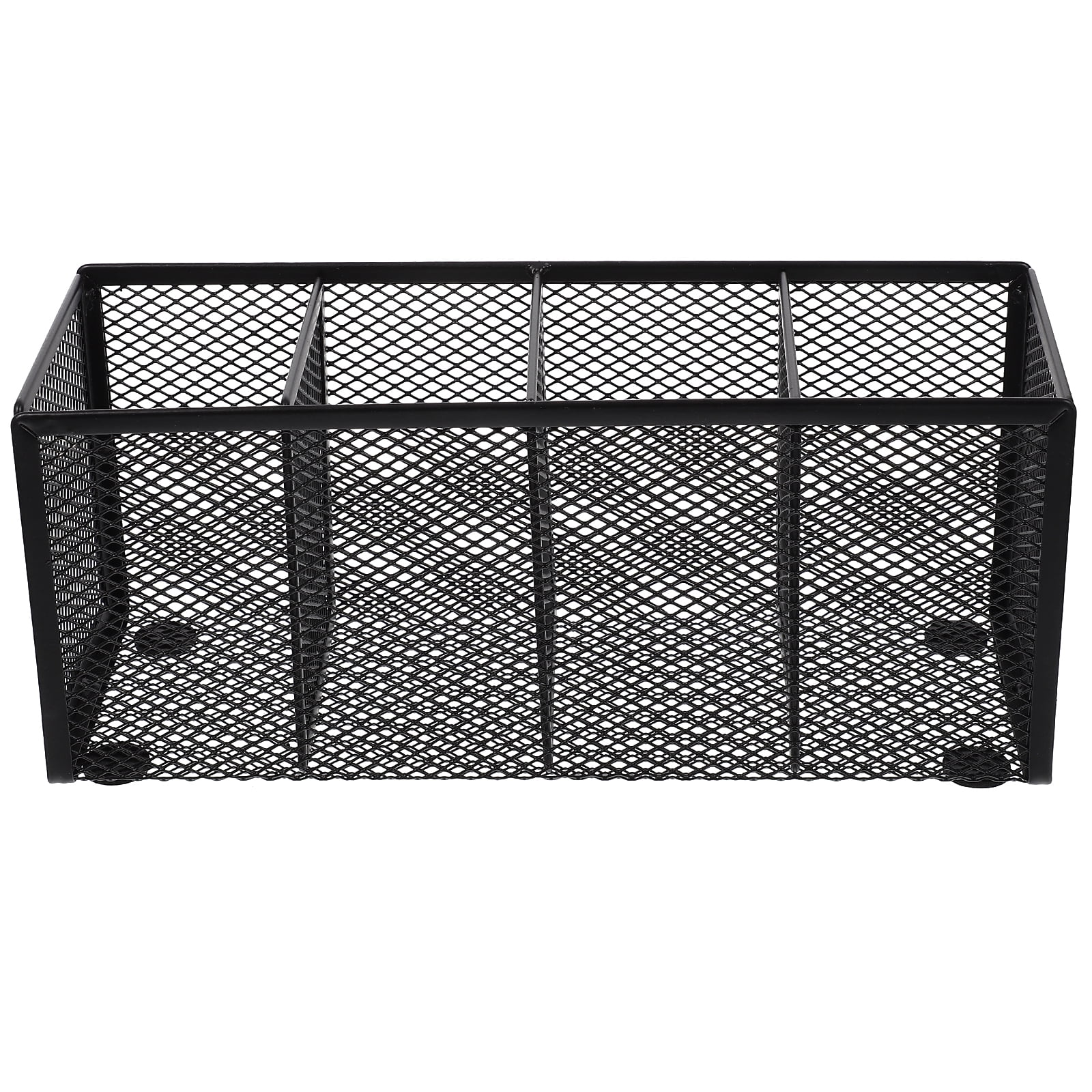 3 Pack Display Wrought Iron Four Grid Pen Holder Organizer Office ...