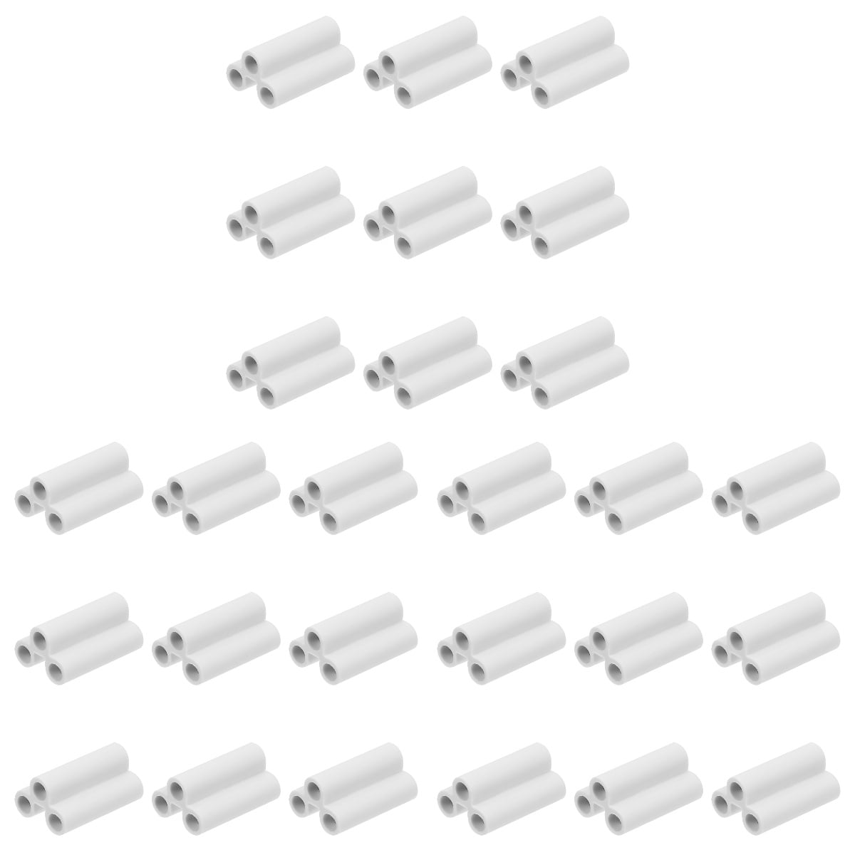 3 Pack Double Lamp Connector LED Tube Light Female Fluorescent ...