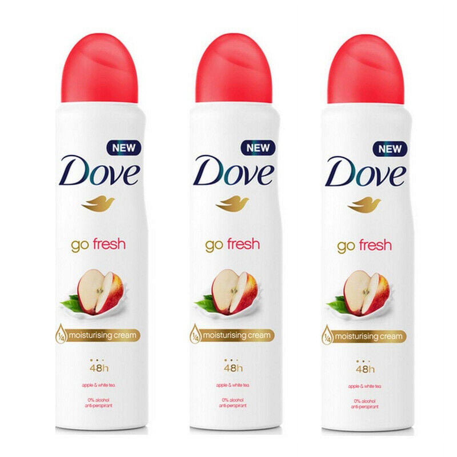 10-Pack Dove Antiperspirant Spray Deodorant For Women 150 ml - Walmart.com
