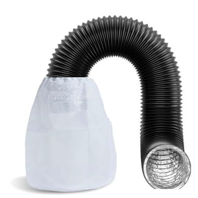TUOOWO Ultimate 3 IN 1 Dryer Duct Lint Trap - Indoor Dryer Vent Kit ...