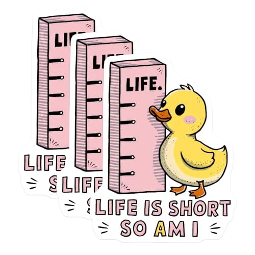 (3 Pack) Duck Decals - Funny Duck Sticker - Life is Short Decals - 3 ...