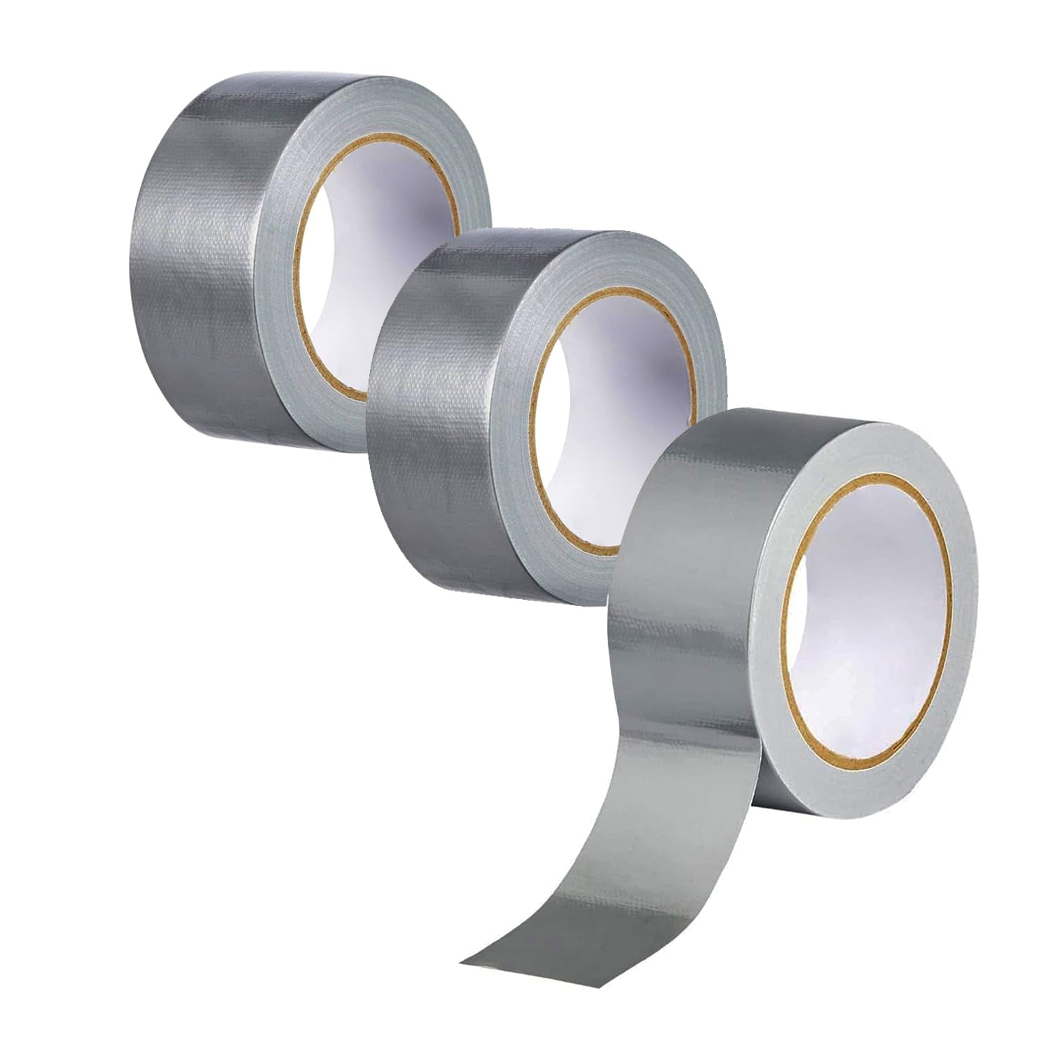 3-Pack Duct Tape Heavy Duty Waterproof Gray Duct Tape, 66 Yards x 1.88 ...