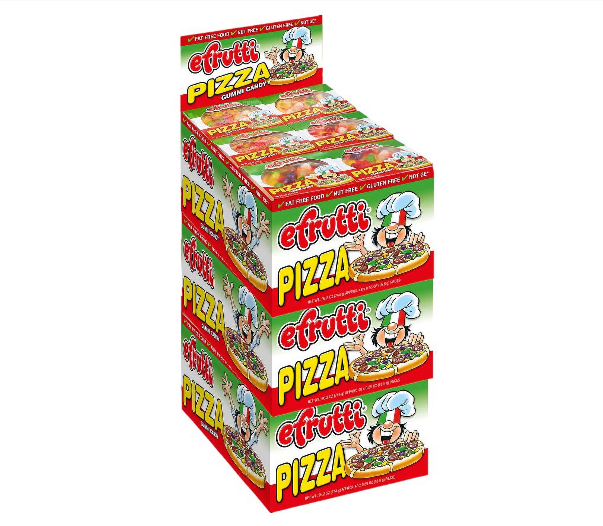3 Pack | E.Frutti Gummi Pizza, 0.55 oz, 48 ct - Walmart.com