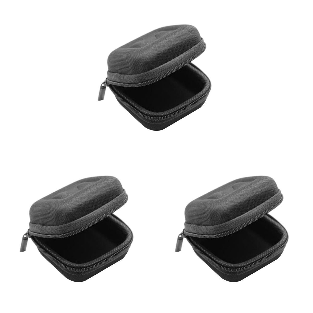 3 Pack Earplug Carry Case Carrying Earphone Stylish Headphone Travel ...