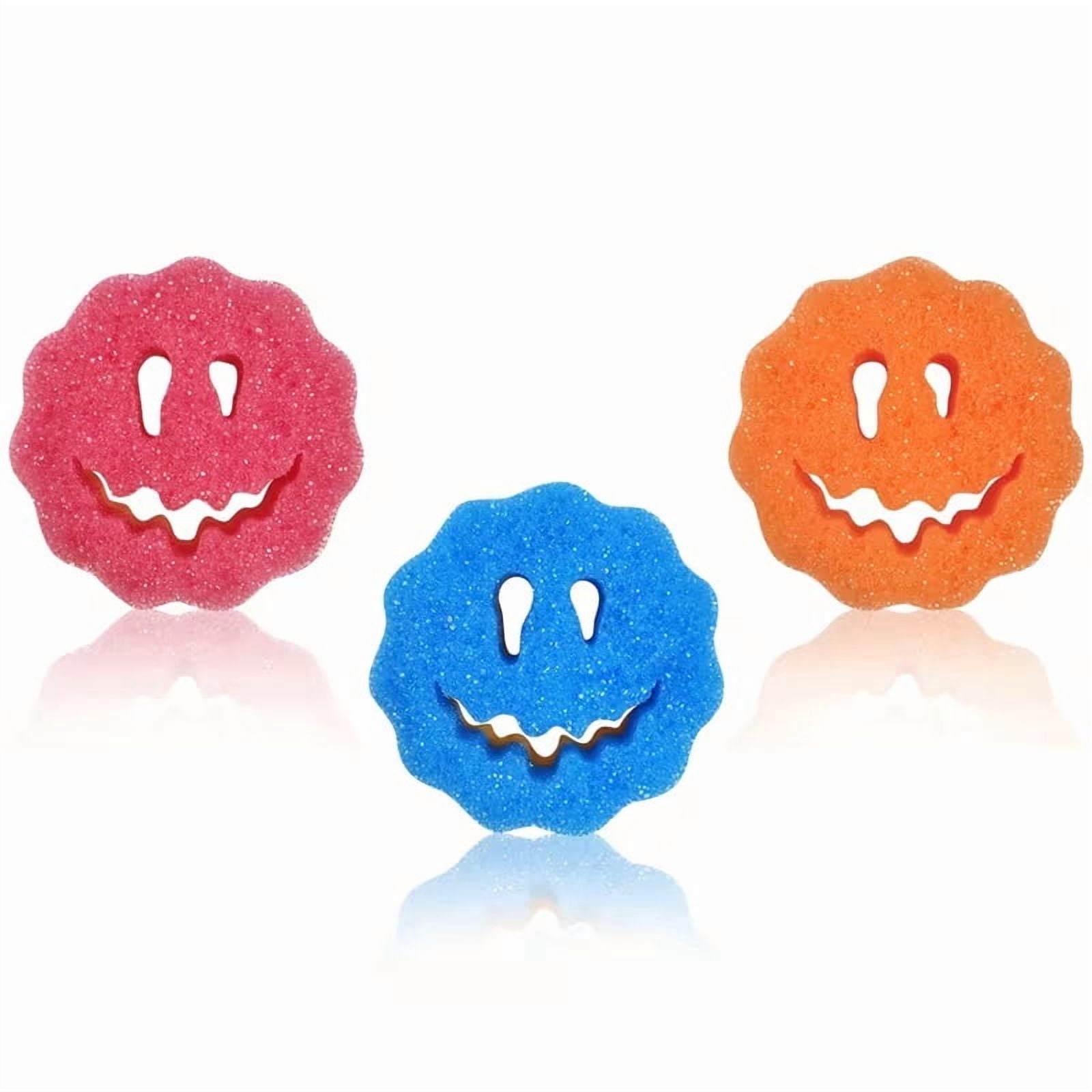 3-Pack Eco-Friendly Pumpkin Shaped Magic Cleaning Sponges - Versatile ...