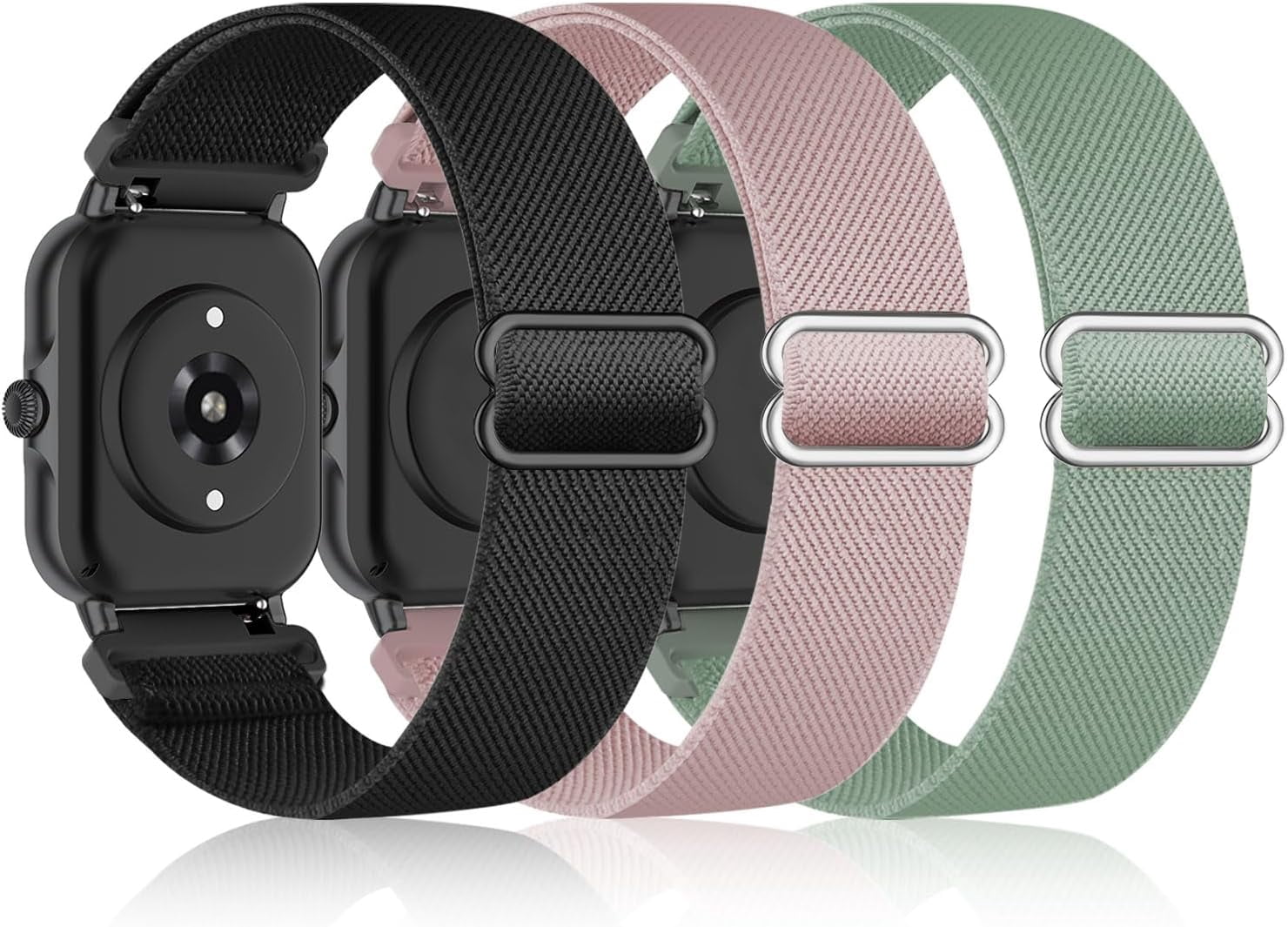 3 Pack Elastic Nylon Band Compatible with Popglory P96 P22 P32 P36 ...